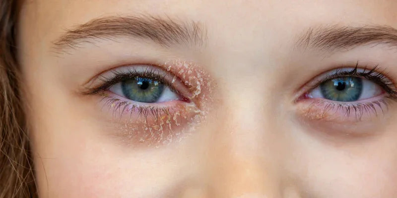Eczéma des paupières, de l'œil : causes, symptômes et traitements – Réjence